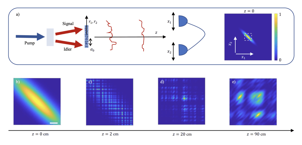 Biphoton Entanglement Reveals Novel Fresnel Regime
