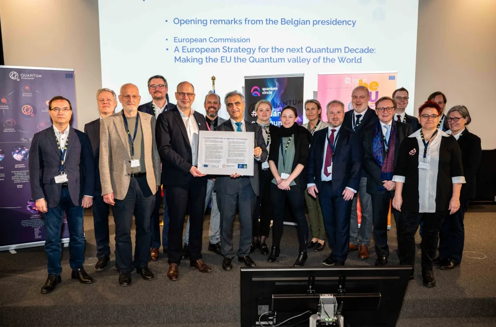 EU Leaders Sign Quantum Pact, Aiming To Make Europe Global Leader In ...