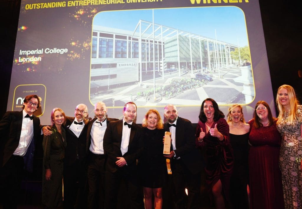 Imperial College Wins Entrepreneurial University Award