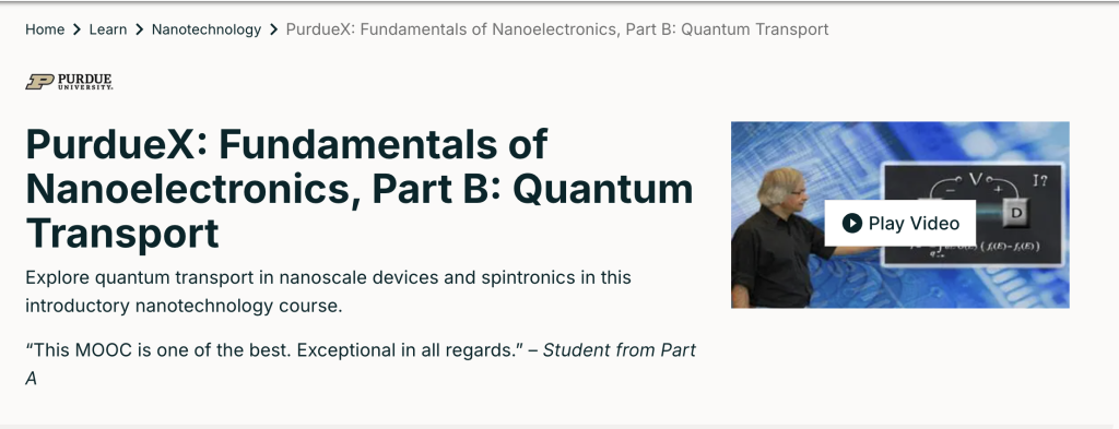 Quantum Computing Courses From Online Platforms: Edx And Coursera.