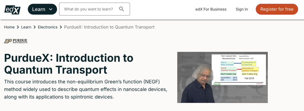 Quantum Computing Courses From Online Platforms: Edx And Coursera.