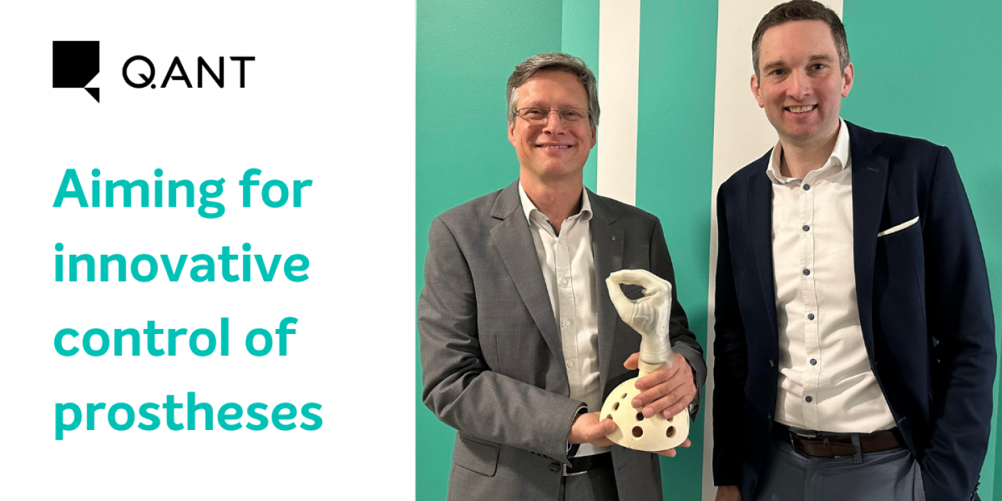 Q.ANT And Fraunhofer IPA Pioneer Quantum Tech For Intuitive Prosthetic Control