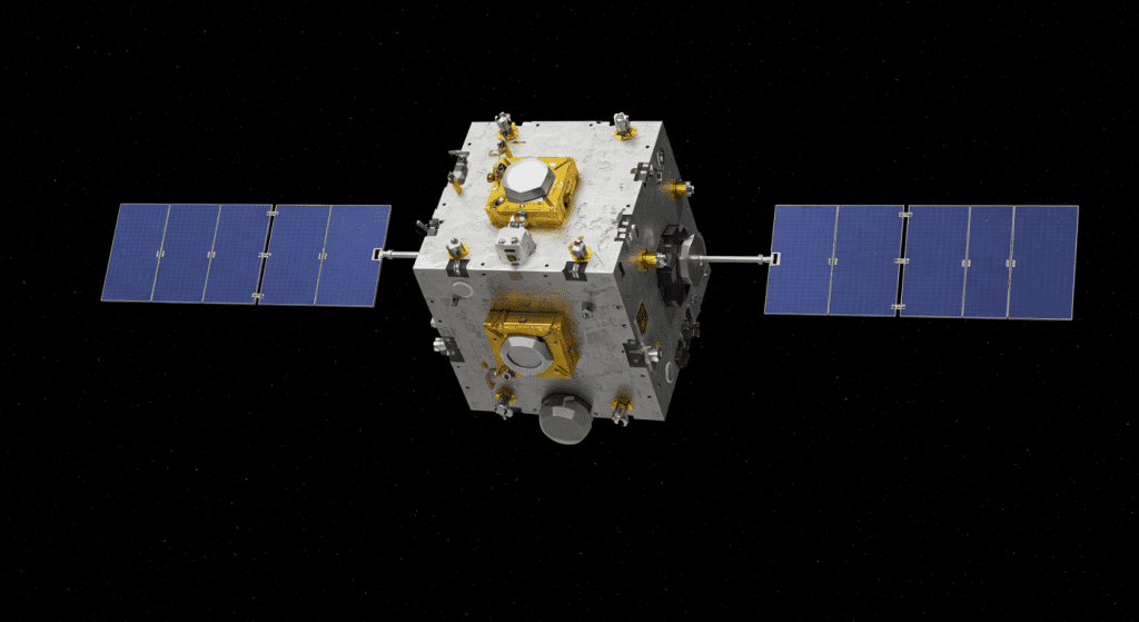 Satellite-Based Trusted Relay Enables Key Relay